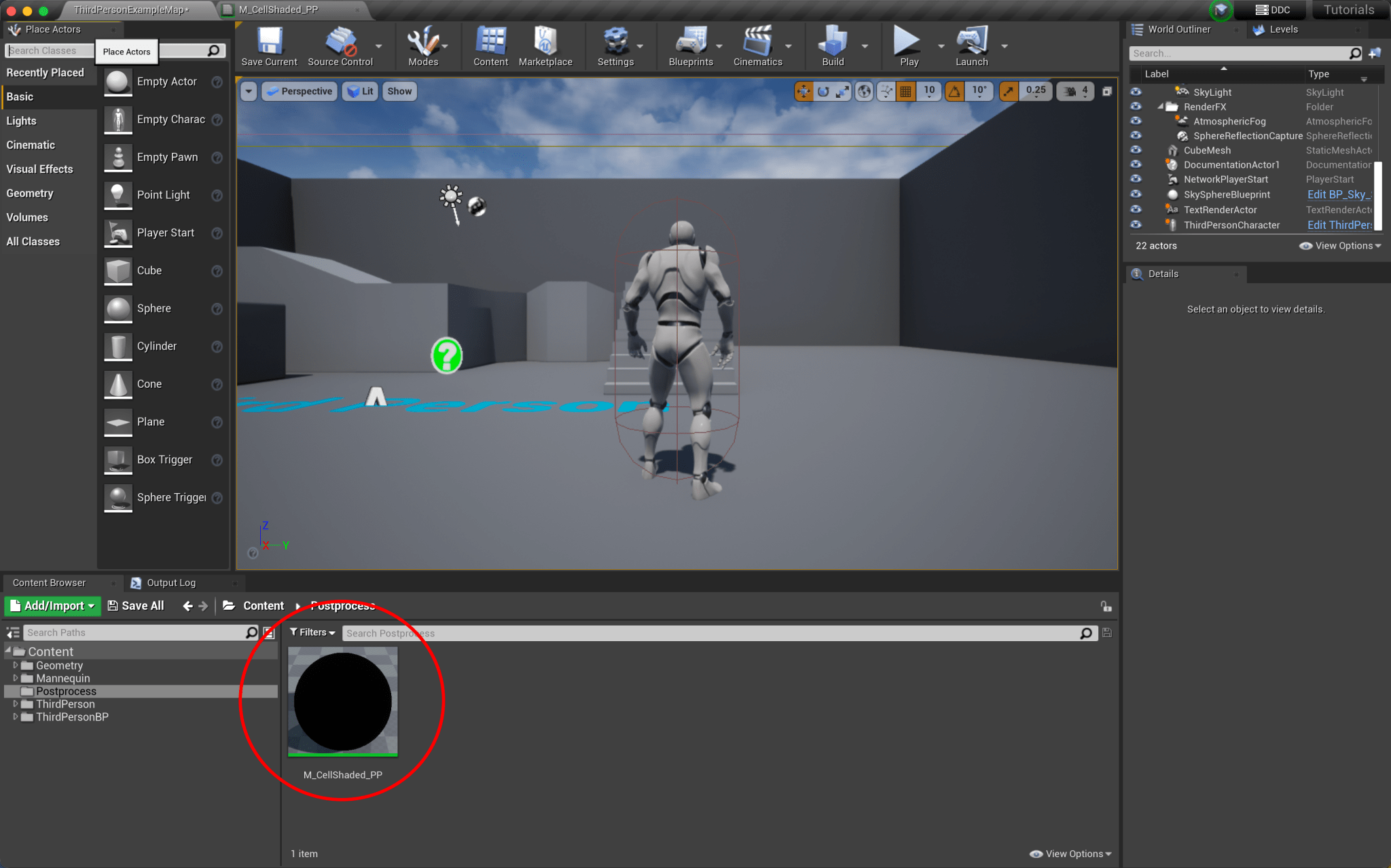 Creating a Cell-Shader Post Process Material in Unreal Engine – Robot ...