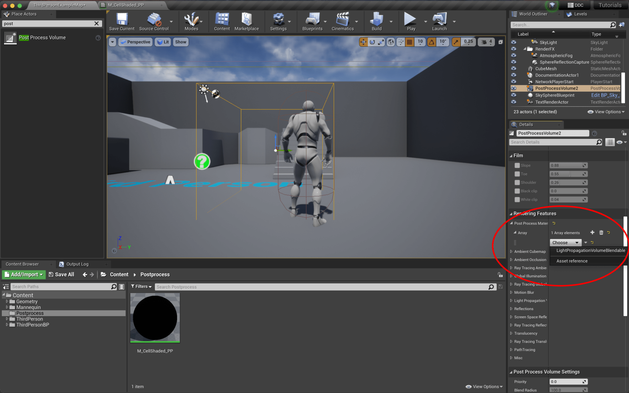 Creating a Cell-Shader Post Process Material in Unreal Engine – Robot ...