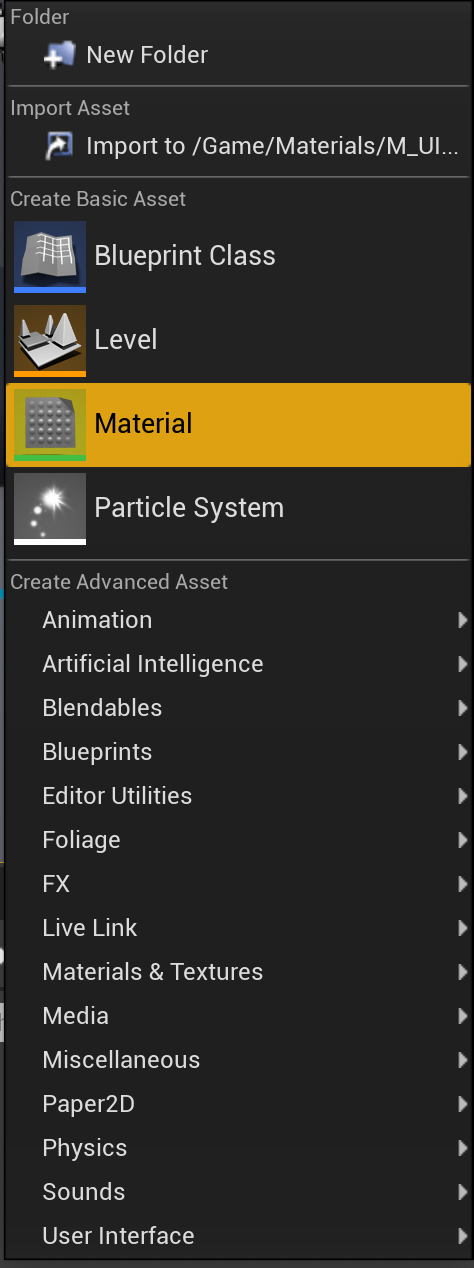 Creating a User Interface (UI) Material and Custom Radial Slider ...