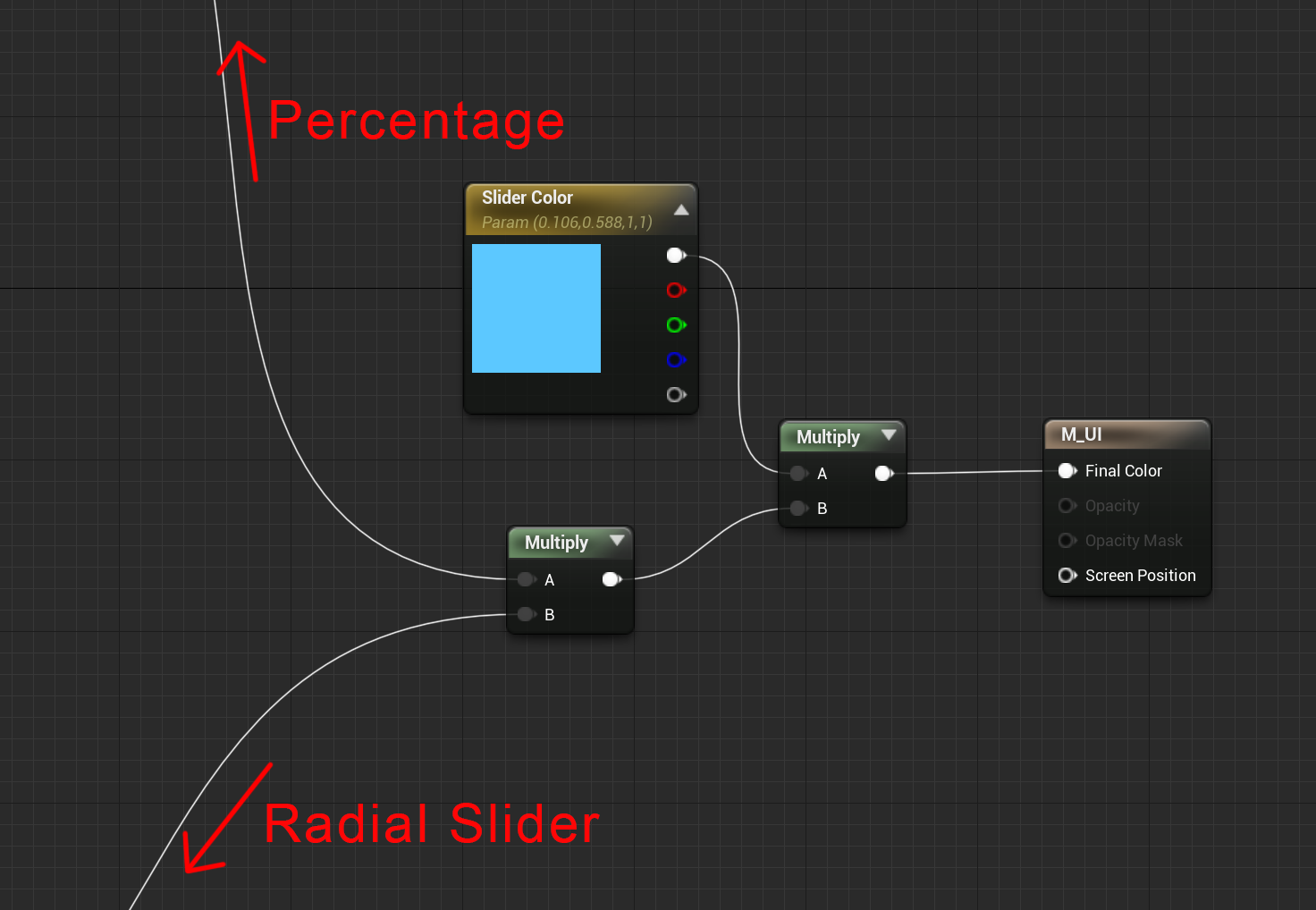 Creating a User Interface (UI) Material and Custom Radial Slider ...