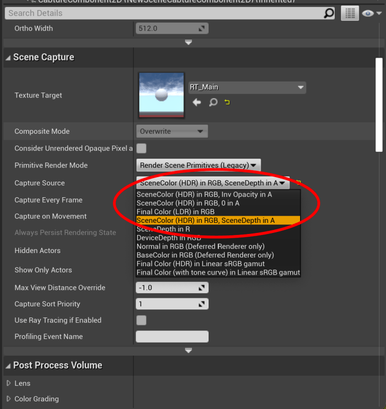 Creating a Render Target with a Depth Based Alpha in Unreal Engine ...