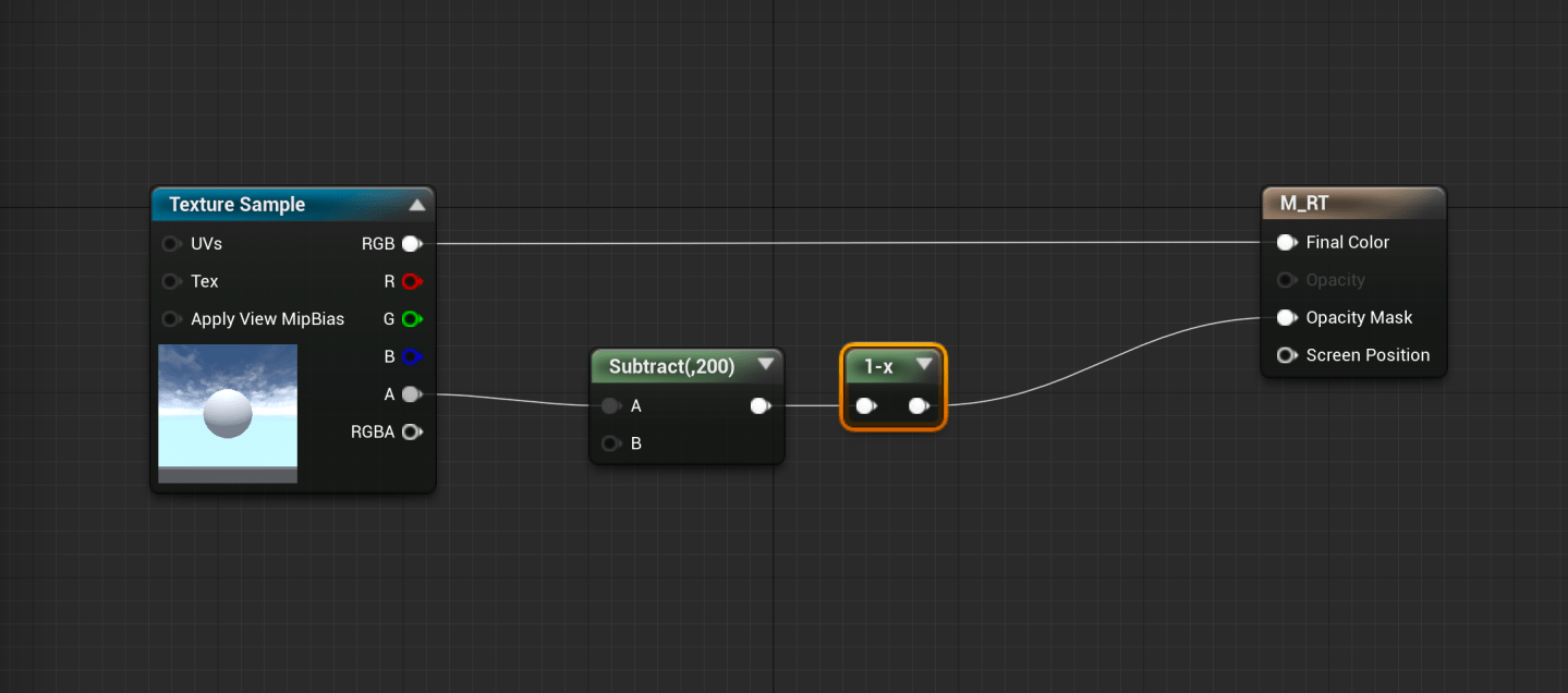 Creating a Render Target with a Depth Based Alpha in Unreal Engine ...